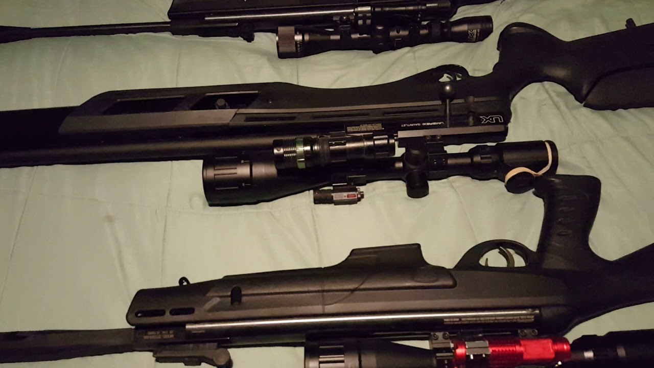 My night time pellet rifles. Crosman Redtail & Diamondback, Umarex ...