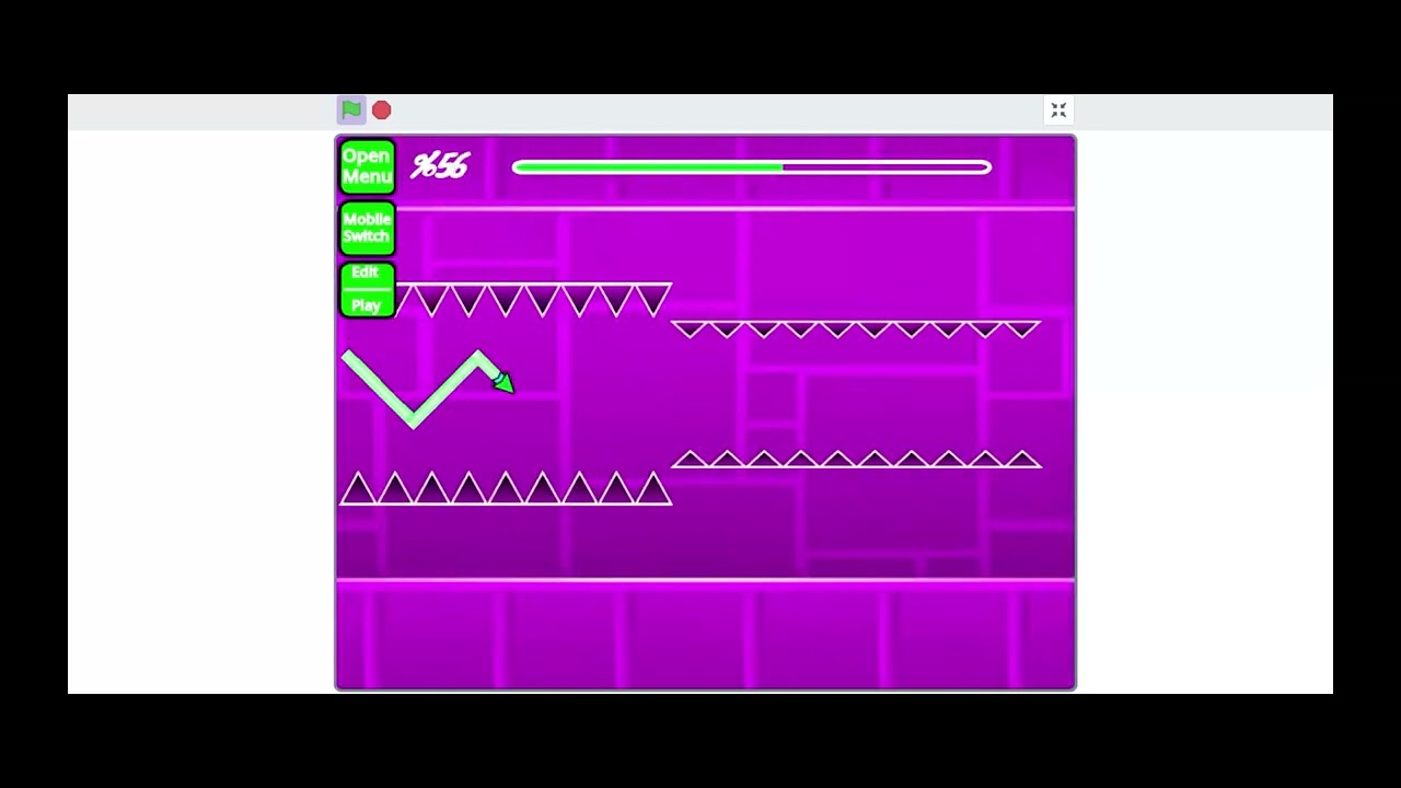Scratch geometry dash spam - YouTube