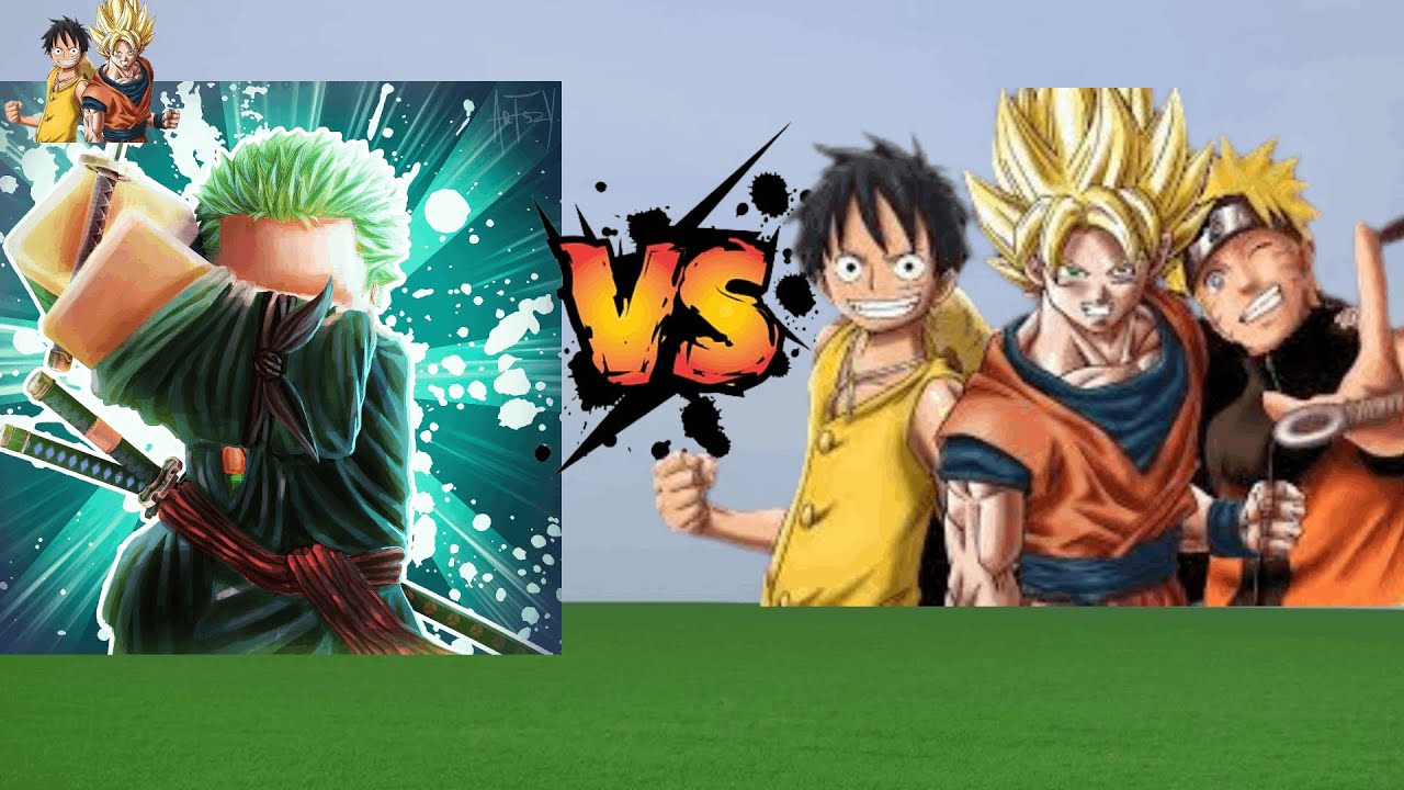 Zoro vs every single anime (Roblox anime) - YouTube