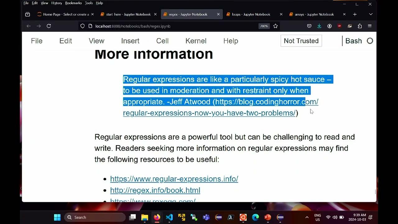 2024-10-03 grep; Functions - YouTube