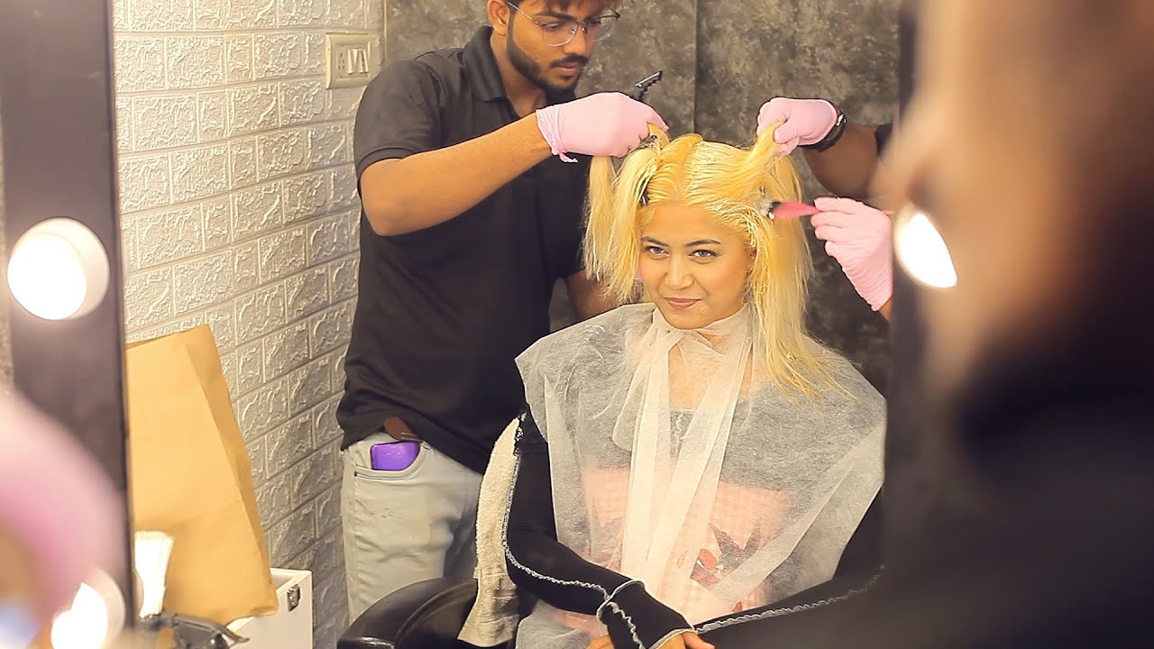 Hair Makeover/ Hair Color M-K3 BTS/ Vlog Mukktak - YouTube