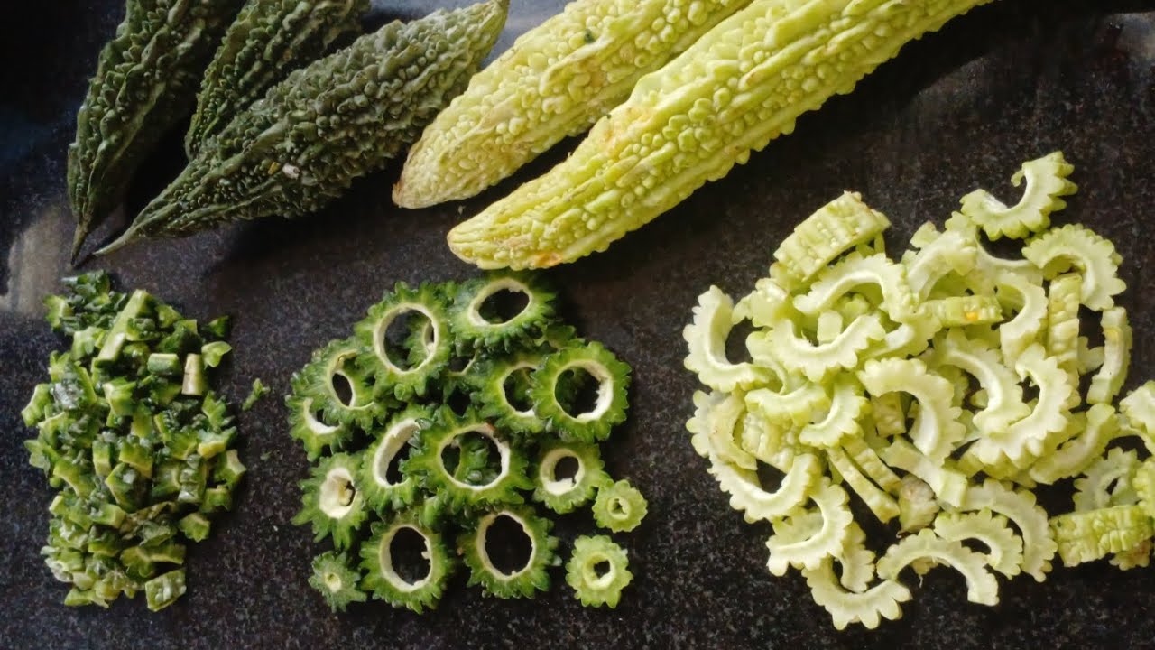 How to clean and cut types of Bitter gourd/ ಹಾಗಲಕಾಯಿ/ करेले # ...