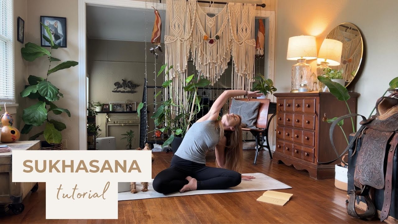 Easy Pose Tutorial with Modifications - YouTube