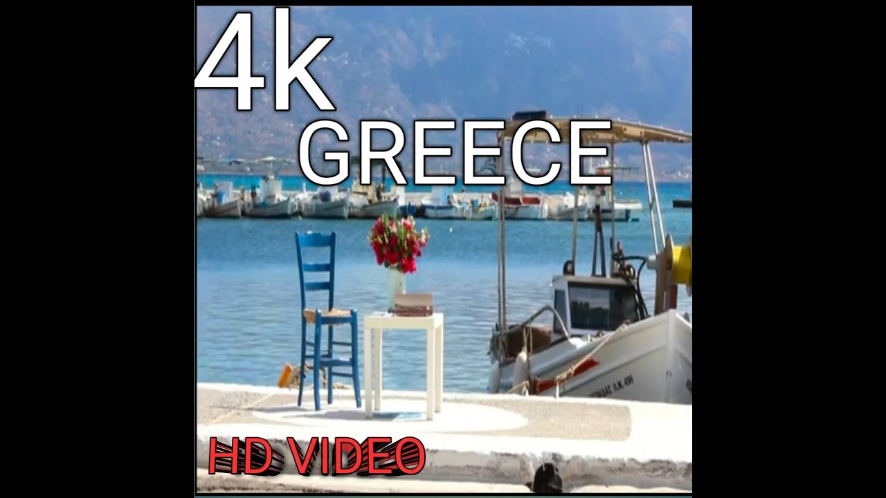 Flying over Greece 4K Greece Travel Nature Drone and relaxing music HD ...