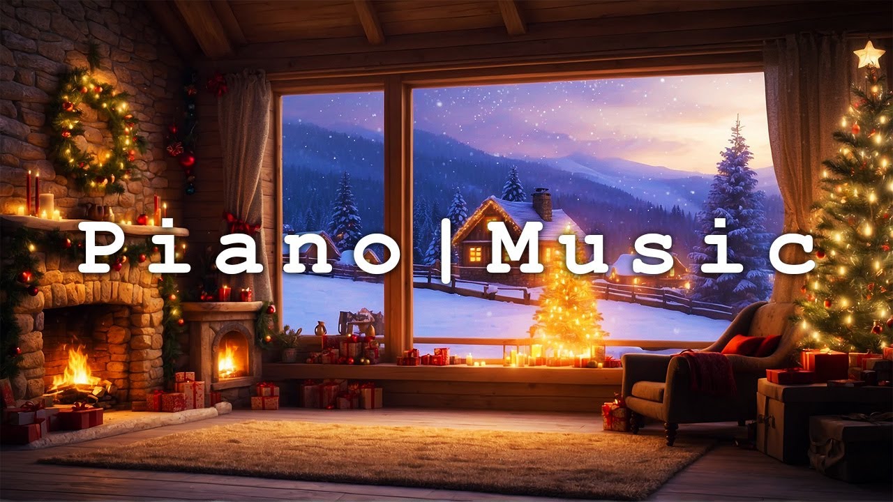 Beautiful Christmas Piano: A Serene Holiday Background Music - YouTube