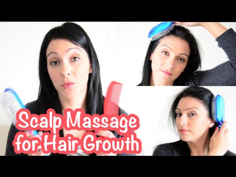 How to: Scalp Massage with a Brush for Hair Growth & Healthy Strong ...