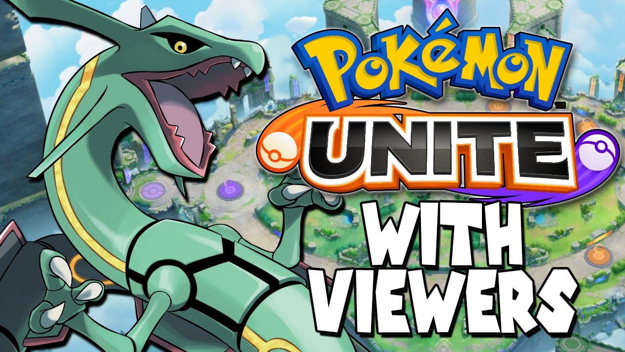 FIRST TIME PLAYING THE NEW MAP || Pokemon Unite with Viewers 🔴LIVE ...