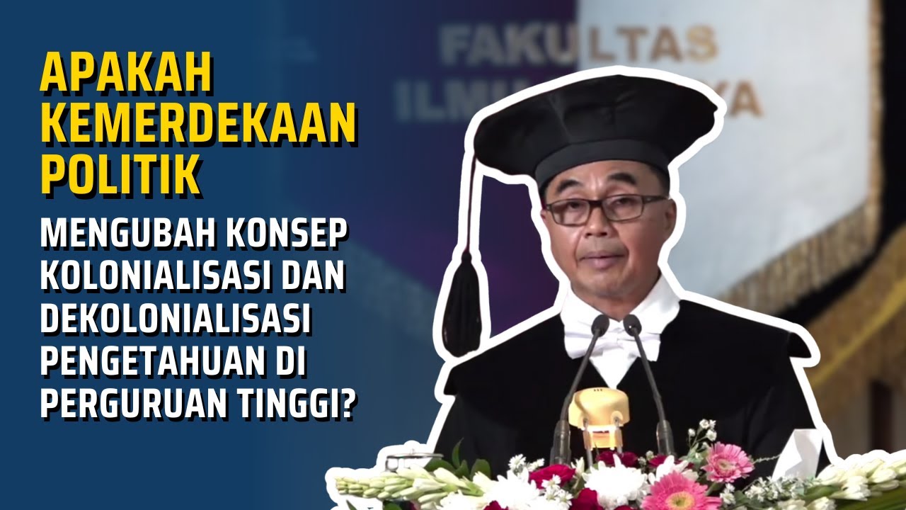 Pengukuhan Prof. Dr. Agus Suwignyo, M.A., Guru Besar Fakultas Ilmu ...