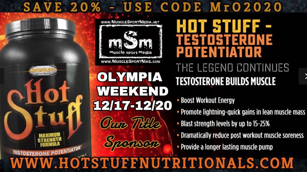 Hot Stuff Nutritionals Our Olympia Title Sponsor - YouTube