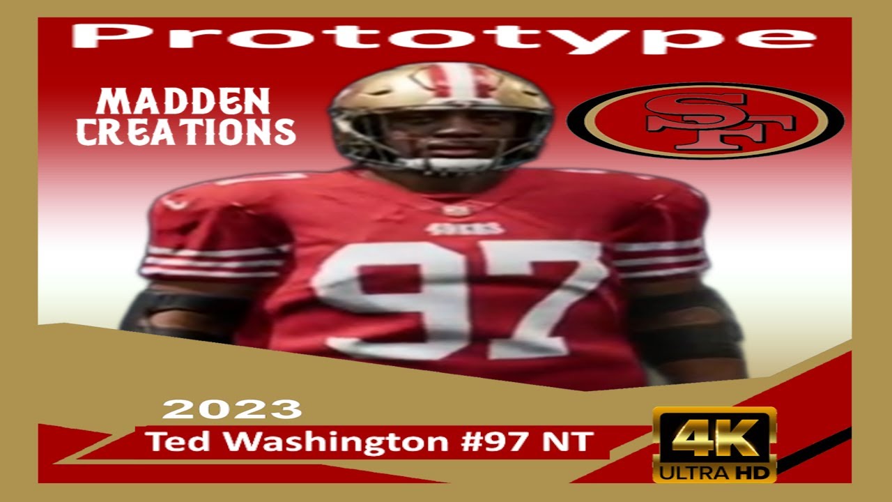 How To Create Ted Washington Madden 23 (Prototype) - YouTube
