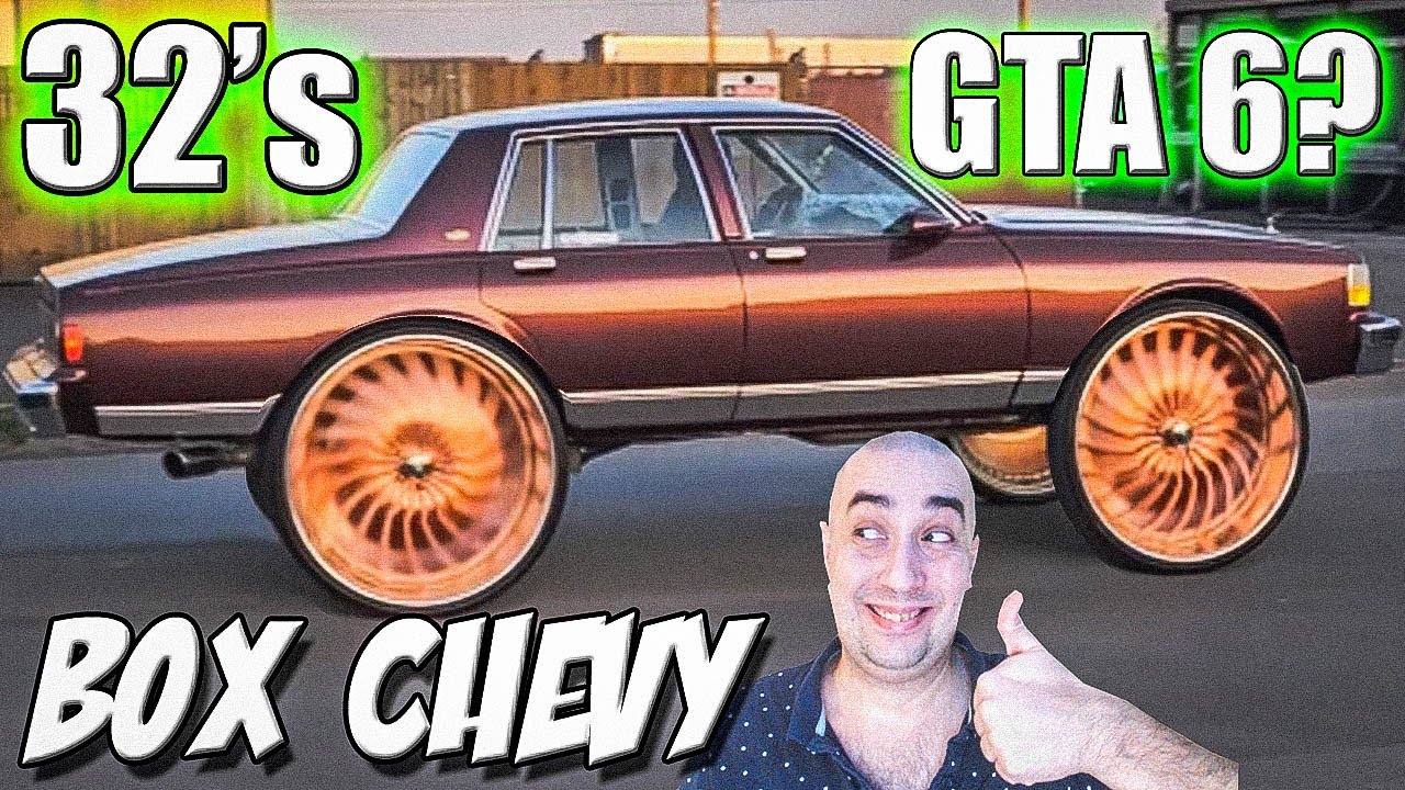 GTA IN REAL LIFE? BOX CHEVY SITTIN ON 32's BIG RIMS - YouTube