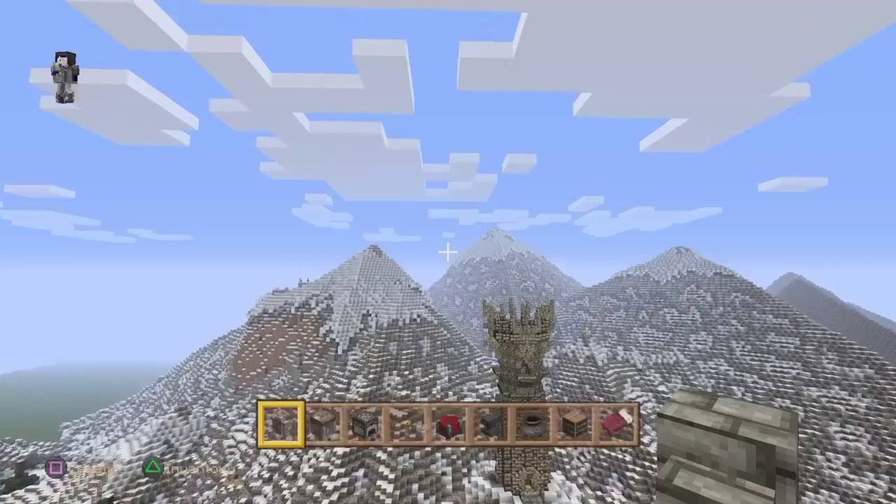 Minecraft Tutorial: How to build an epic medieval lookout tower/turret ...