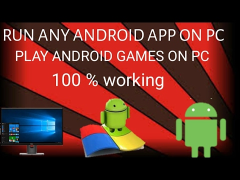 Run any Android app on PC best Android Emulator for PC || Tech N Skill ...
