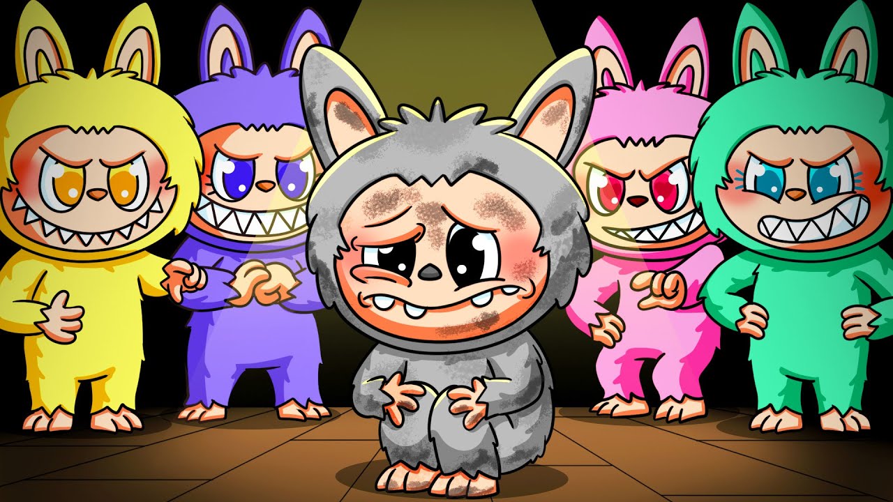 LABUBU DARK ORIGIN STORY... (Cartoon Animation) - YouTube
