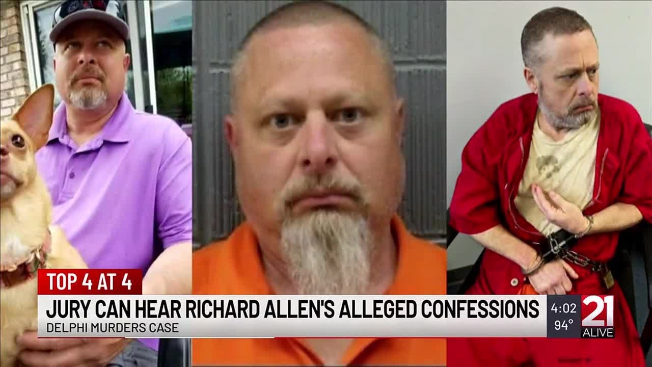 Jury can hear Richard Allen’s alleged confessions to Delphi murders ...