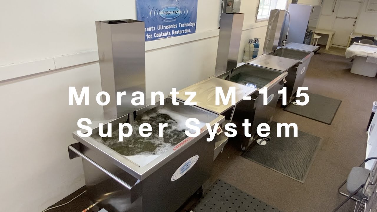 Contents Cleaning Equipment and Parts Cleaning Equipment: Morantz M-115 ...