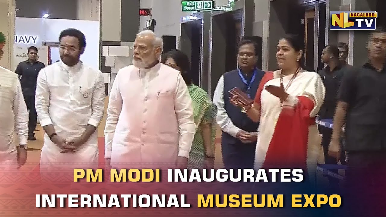 PM MODI INAUGURATES INTERNATIONAL MUSEUM EXPO 2023 - YouTube