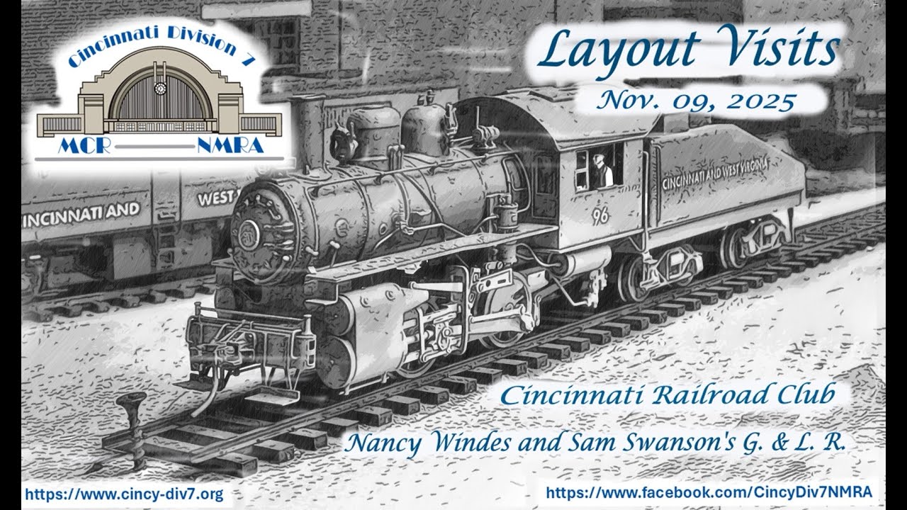 NMRA Division 7 November 2025 Layout Visits - YouTube