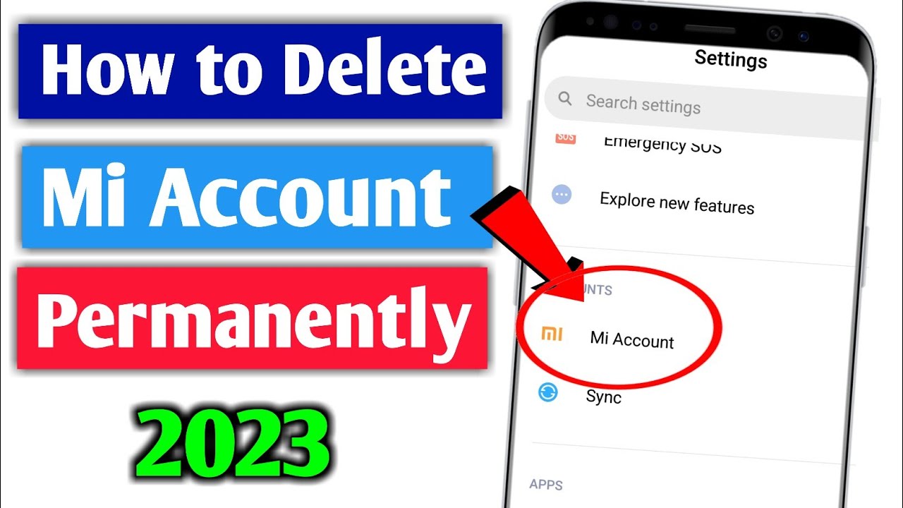 How to Remove Mi Account | Mi Account Delete Kaise kare | How to Delete ...