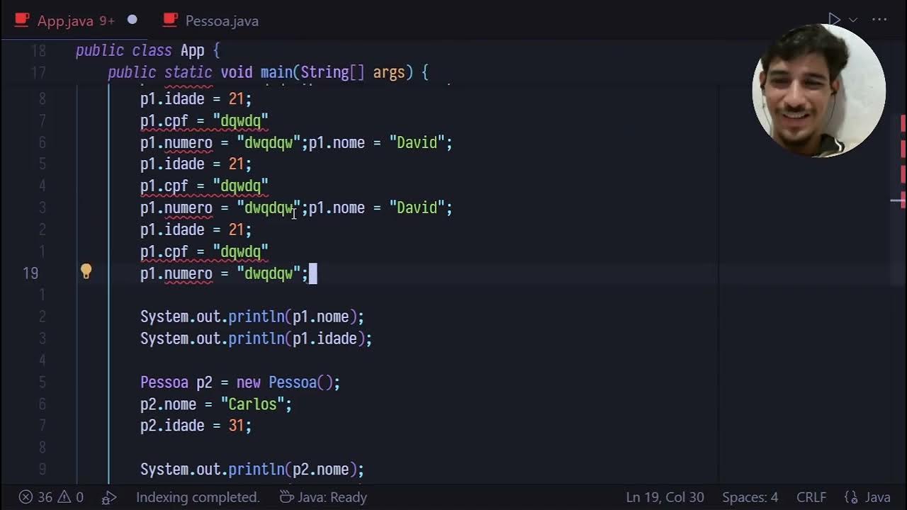 Classes e Construtores - Rushando Java/POO pt2 - YouTube