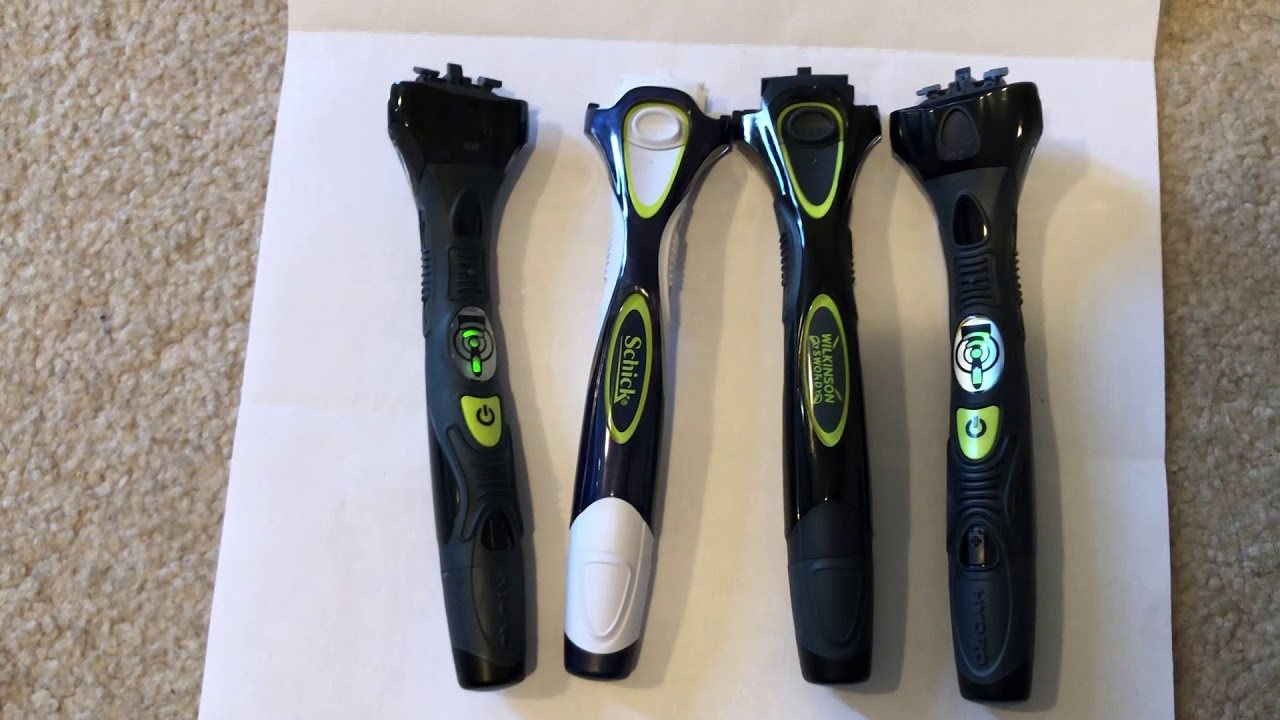 Schick Hydro 5 Power Select Razor Vs Wilkerson Sword ⚔️Review - YouTube