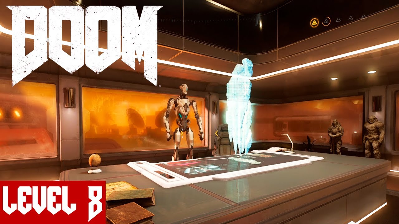 ЭТО ГАДКОЕ СЛОВО UAC ☠ Doom (2016) Level 8 - YouTube