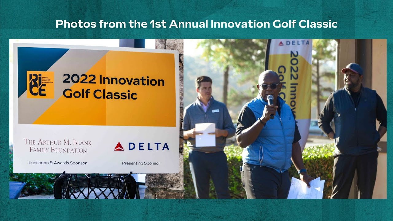 Photos from the 1st Annual Innovation Golf Classic hosted by RICE - YouTube