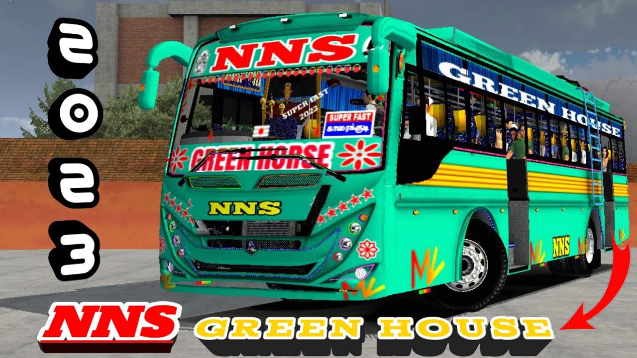 🔥NNS 2023 LIVERY | NNL BS6 BUS MOD | KARAIKUDI HEROES ...
