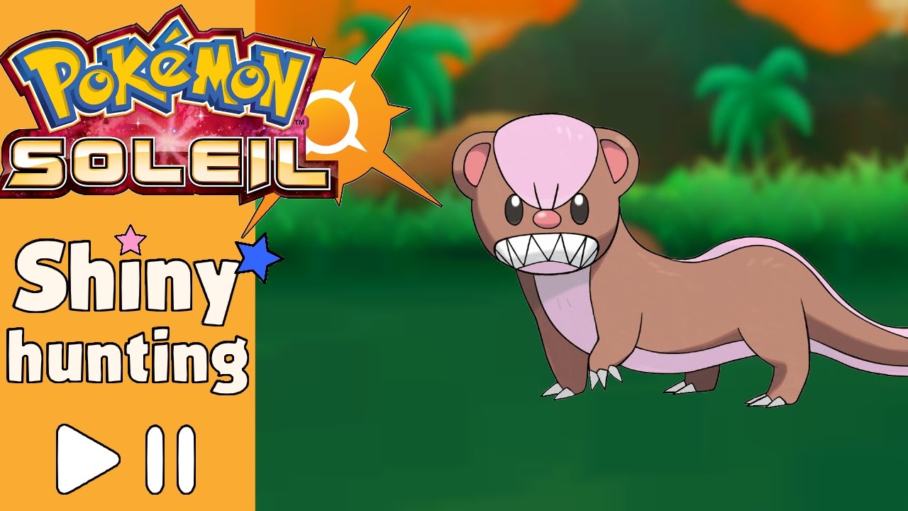 Pokémon Soleil : Shiny hunting - Manglouton, le retour - YouTube
