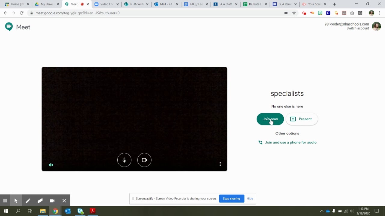 Online meeting tool - Google Meet - YouTube