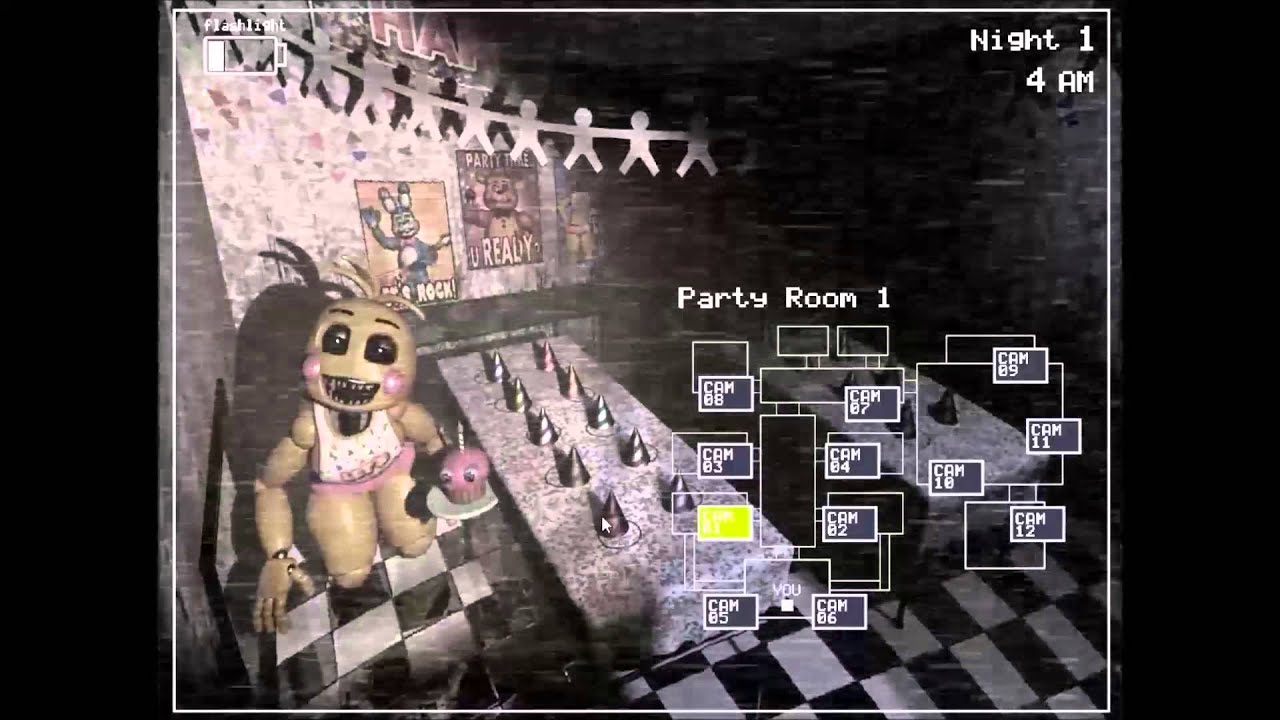 fnaf 2 gameplay part 1 - YouTube
