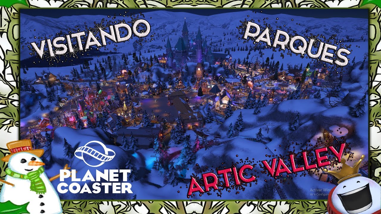 PLANET COASTER Visitando parques #1----- ARCTIC VALLEY!!! - YouTube