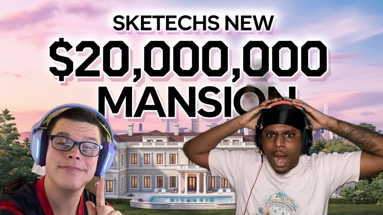 BOSS REACTS TO SKETCHES NEW 20,000,000 MANSION - YouTube