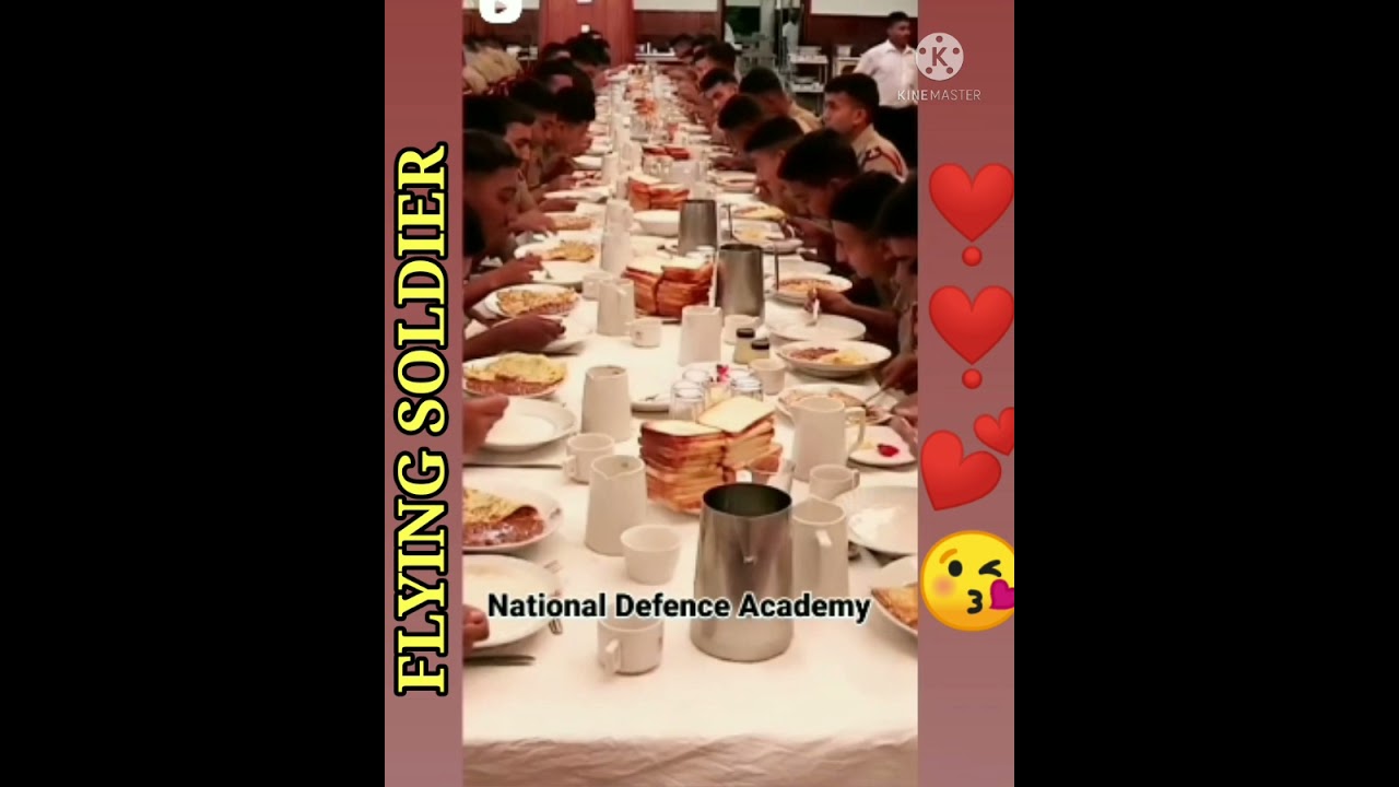 Mess in NDA ️🥞 breakfast #khadakwasla - YouTube