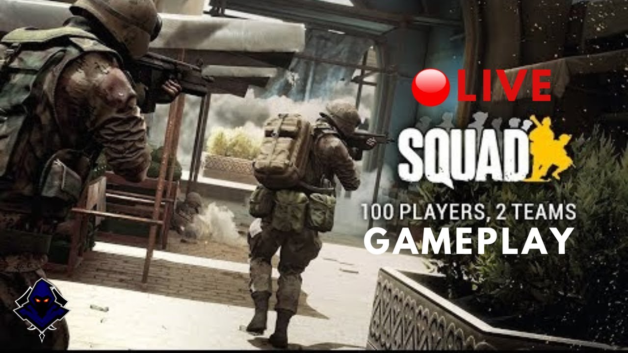 Squad Gamplay/ Realism/ New Streamer on YouTube/ROAD TO 100 subs - YouTube