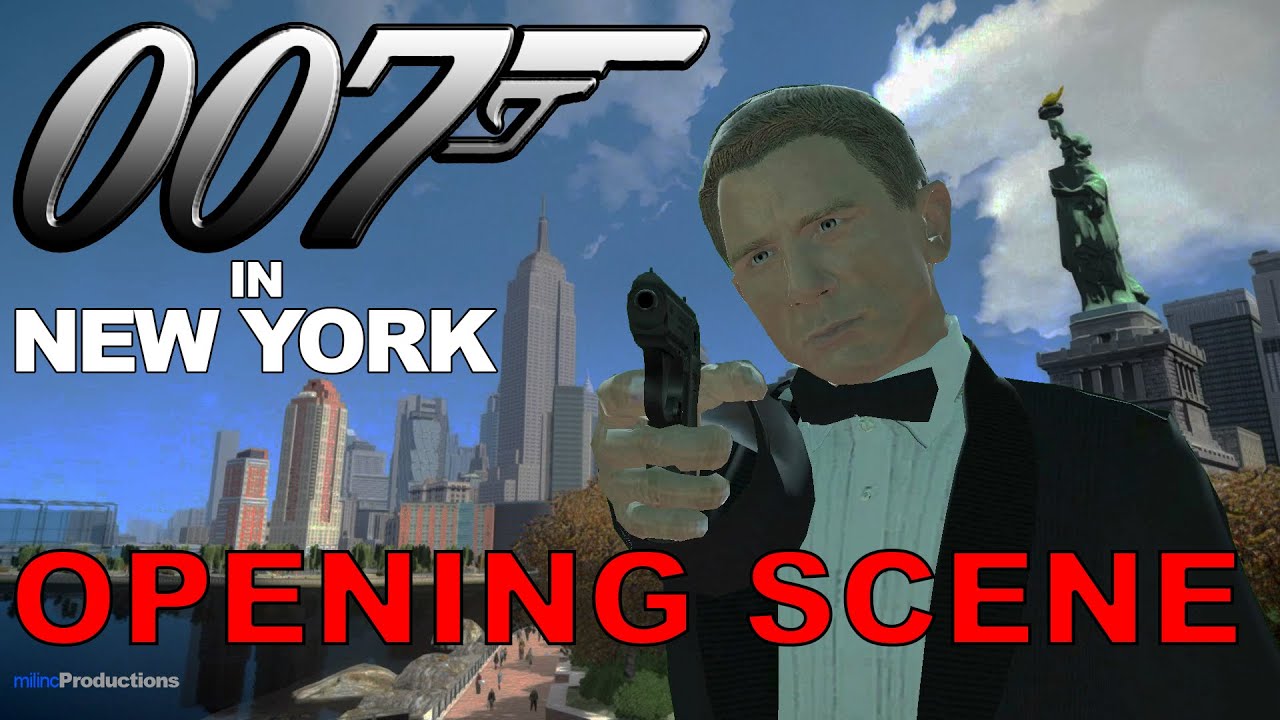 GTA IV Machinima - 007 in New York (Opening Scene) - YouTube