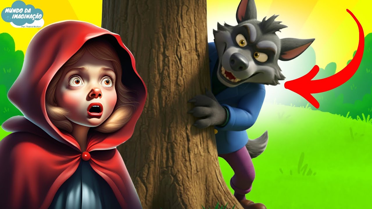 Chapeuzinho Vermelho e o Lobo Mau no Natal - Desenho Animado Infantil ...