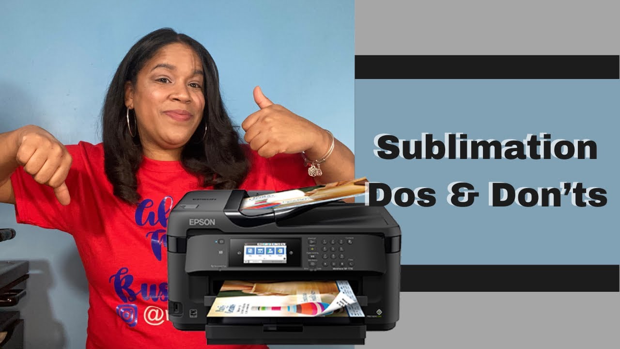 Sublimation for Beginners | Dos & Don’ts of Sublimation | Sublimation ...