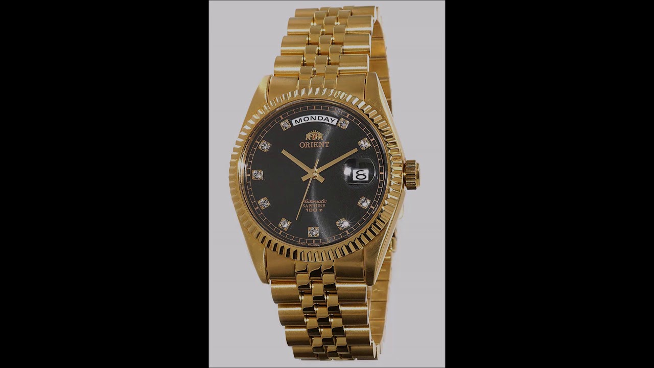 The Orient Homage to the Rolex President Day Date - YouTube