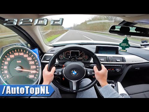 215HP BMW 320d F31 *TOP SPEED* on AUTOBAHN [NO SPEED LIMIT] by AutoTopNL