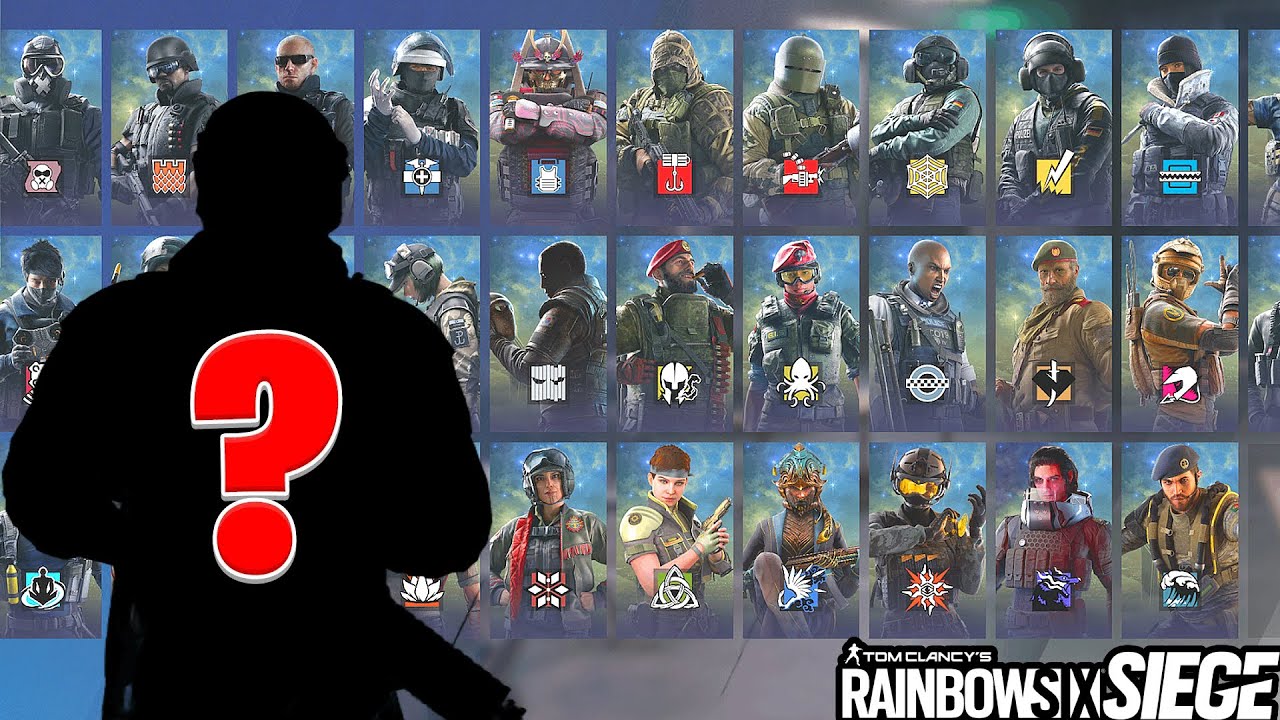Rainbow Six Siege But With Random Operators - YouTube