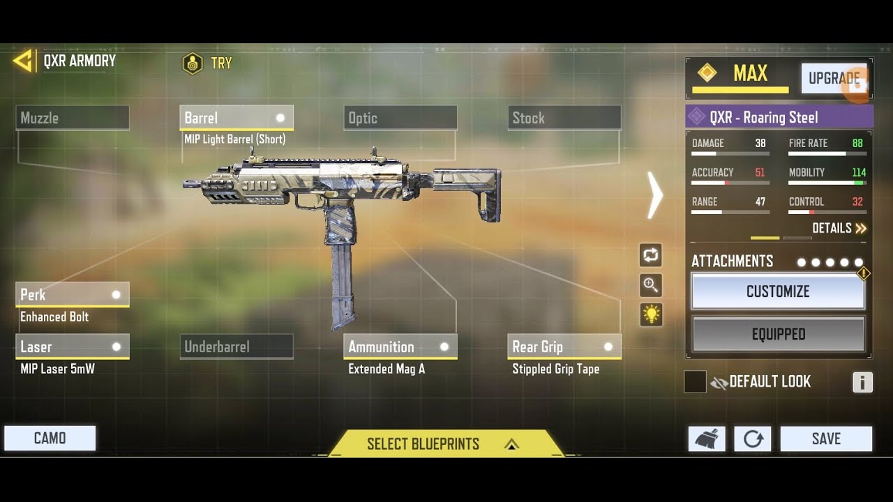Qxr gameplay in cod mobile cod mobile best smg .... - YouTube
