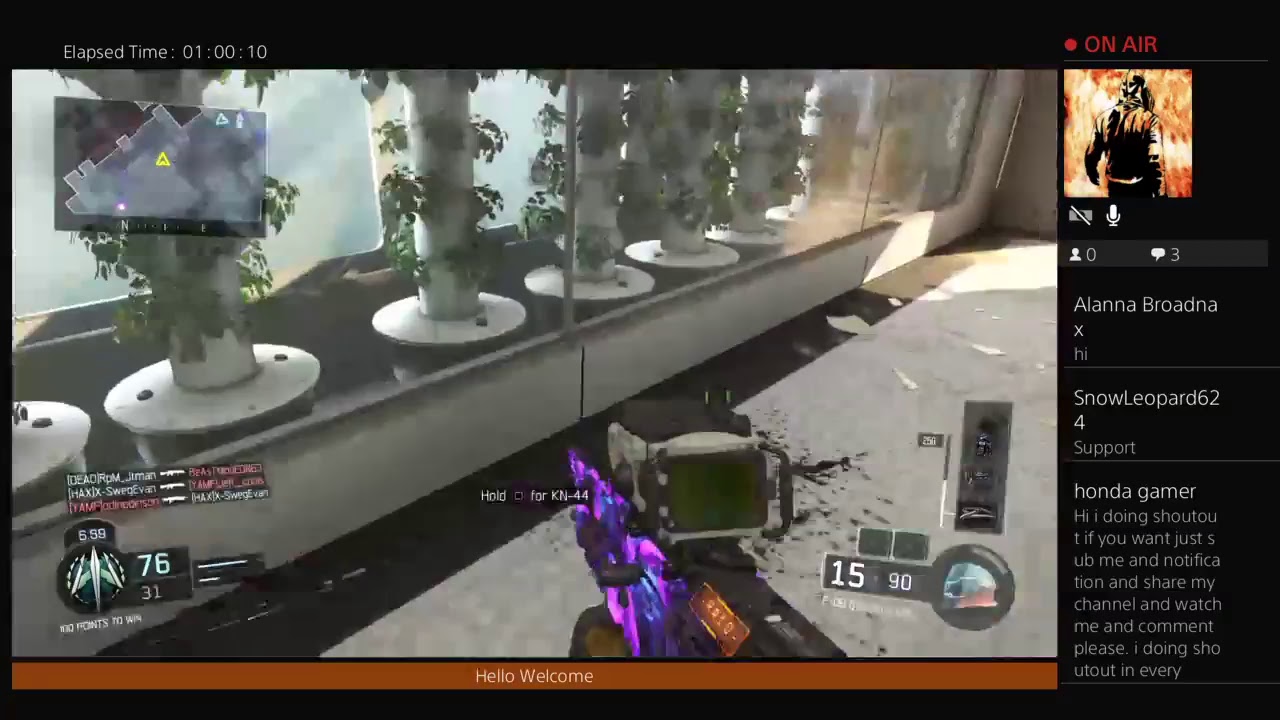 Welcome to RAID3RGAMING Broadcast : Call of Duty: black out 3 - YouTube