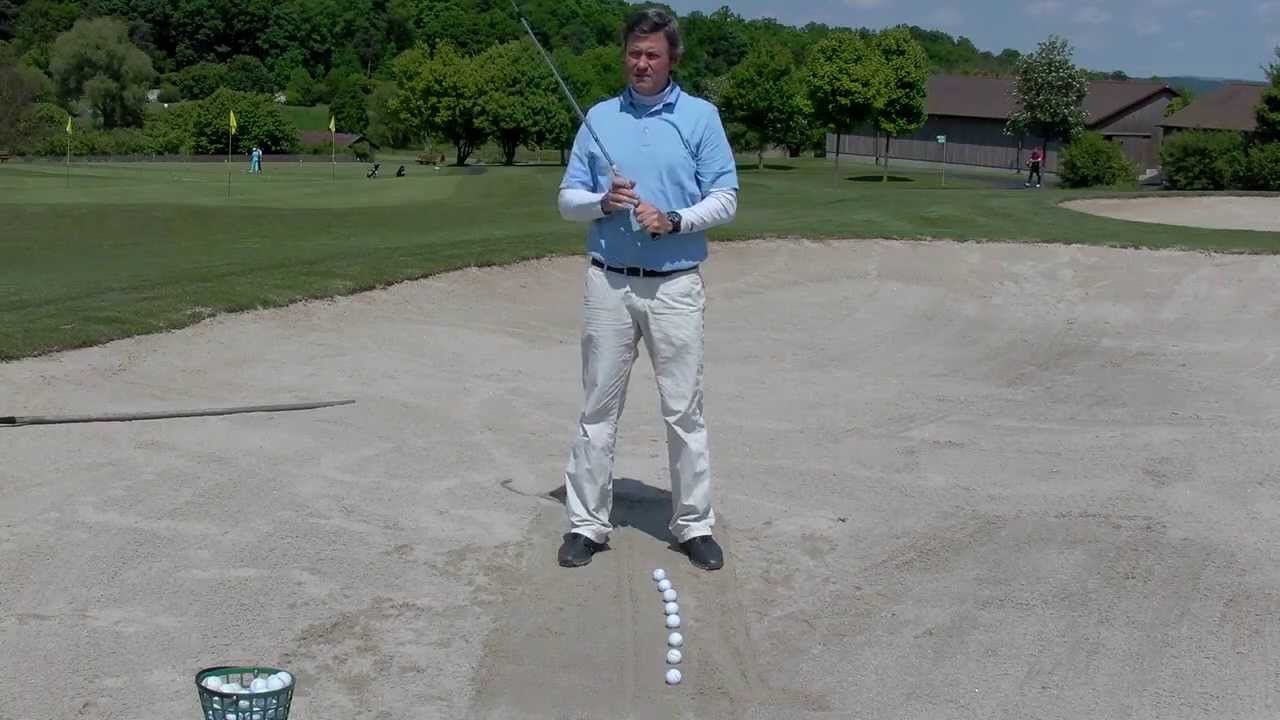 Hit great golf sand shots! Pelz method. Best online golf instruction ...