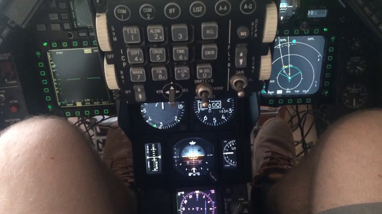 F-16 simpit work in progress - YouTube