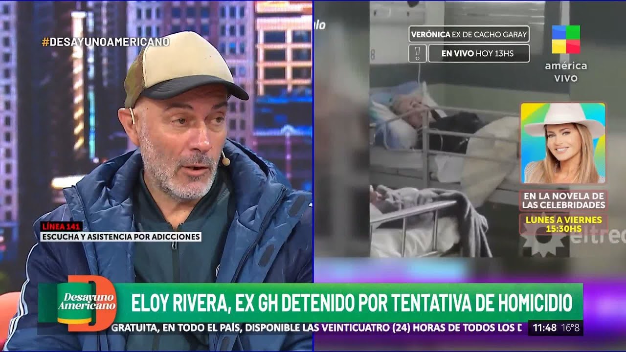 Eloy Rivera, ex Gran Hermano, detenido por tentativa de homicidio - YouTube
