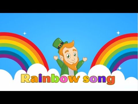 Rainbow song | rainbow colors | rainbow for kids | learning with fun ...