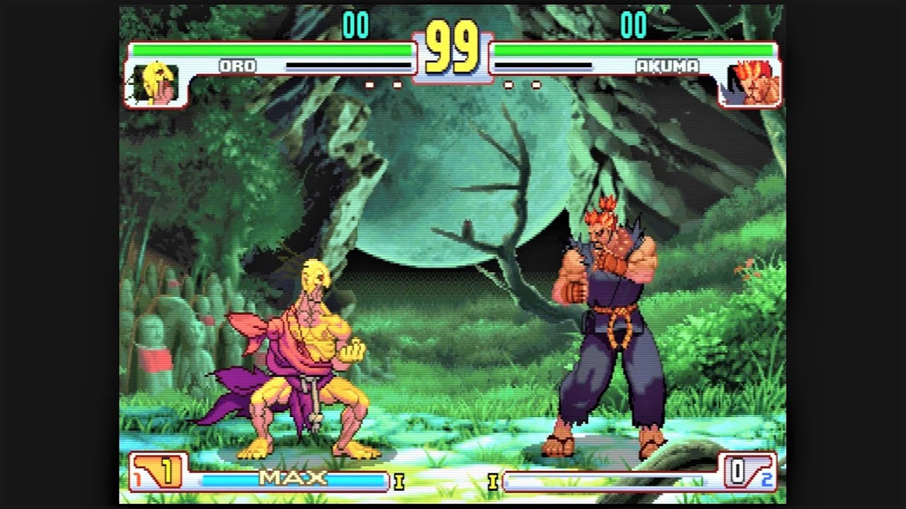 Oro vs Akuma (Hardest AI) - Street Fighter III: 3rd Strike Arcade Mode ...