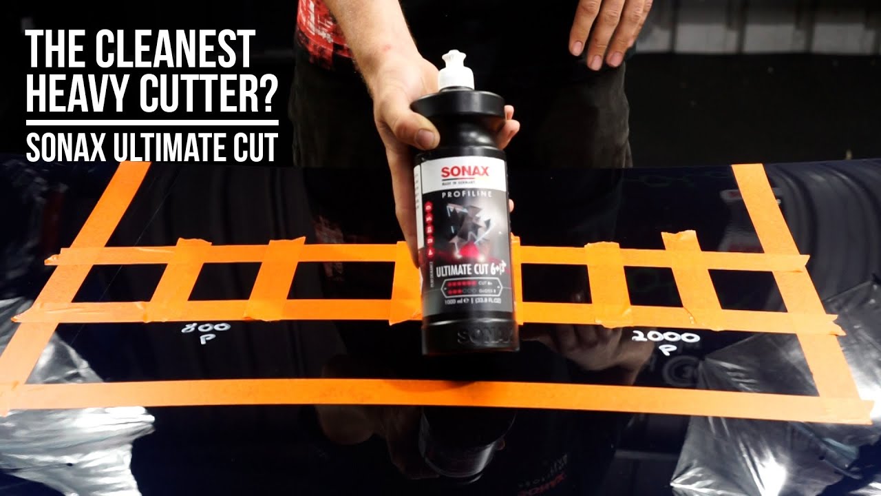 SONAX Ultimate Cut | Removes sanding marks up to P800?! - YouTube