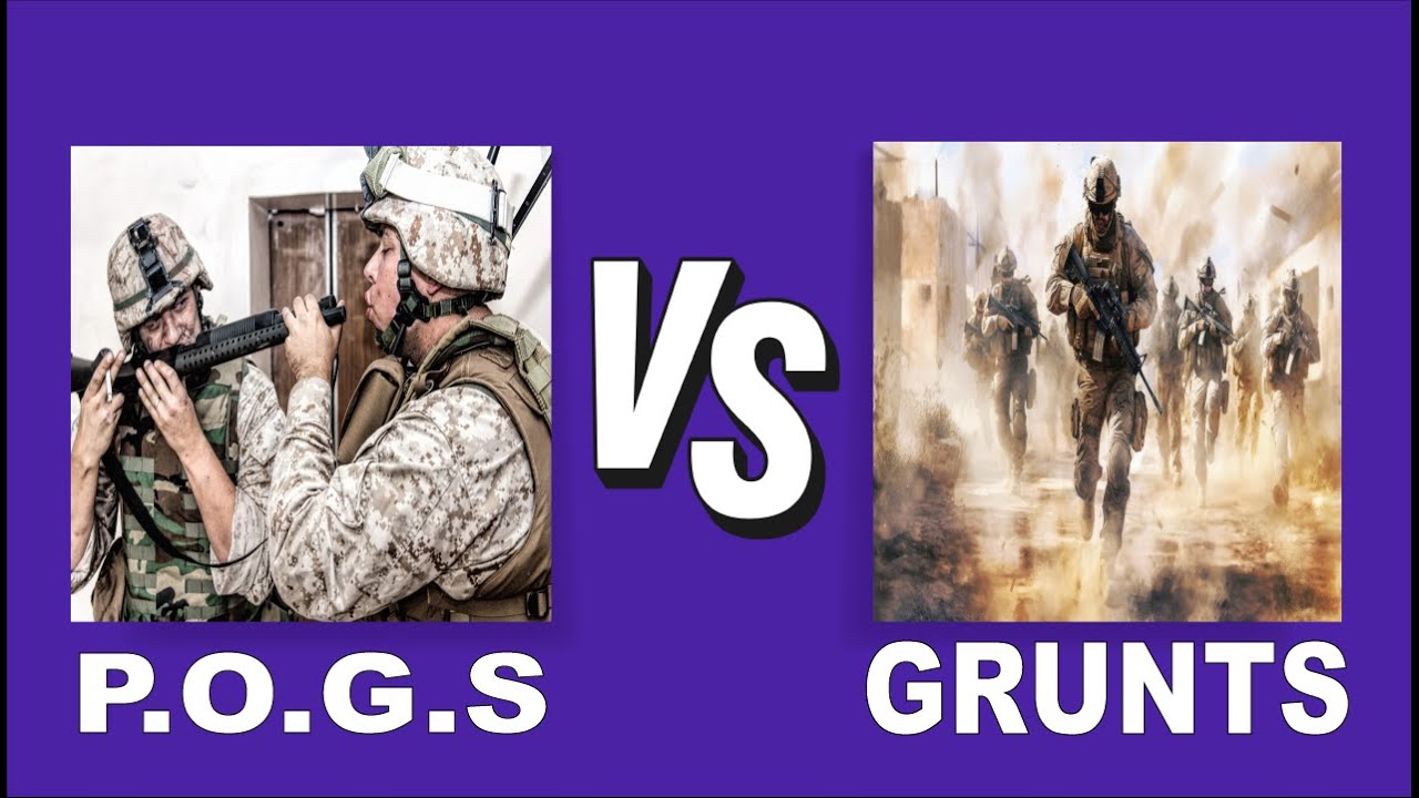 P.O.G.S VS GRUNTS, Marines Hiding Weapons in The Barracks & Marine ...